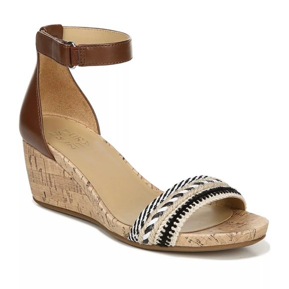 Naturalizer | Shoes | Naturalizer Areda Smooth Wedge Natural Multi Faux ...